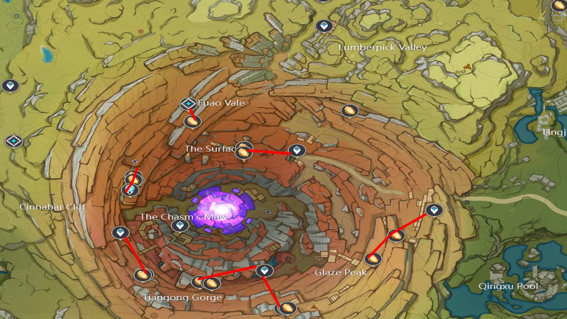 Genshin Impact Cor Lapis locations and farm routes | VG247