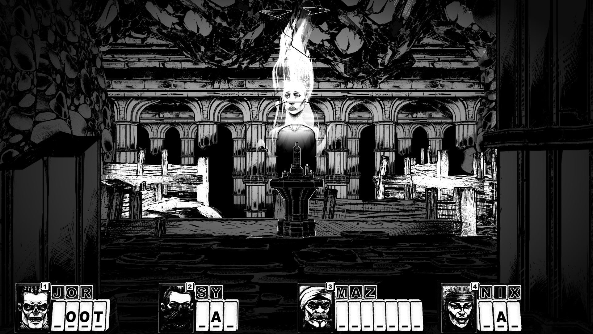Cryptmaster is a bizarre fill-in-the-blank dungeon crawler where words ...