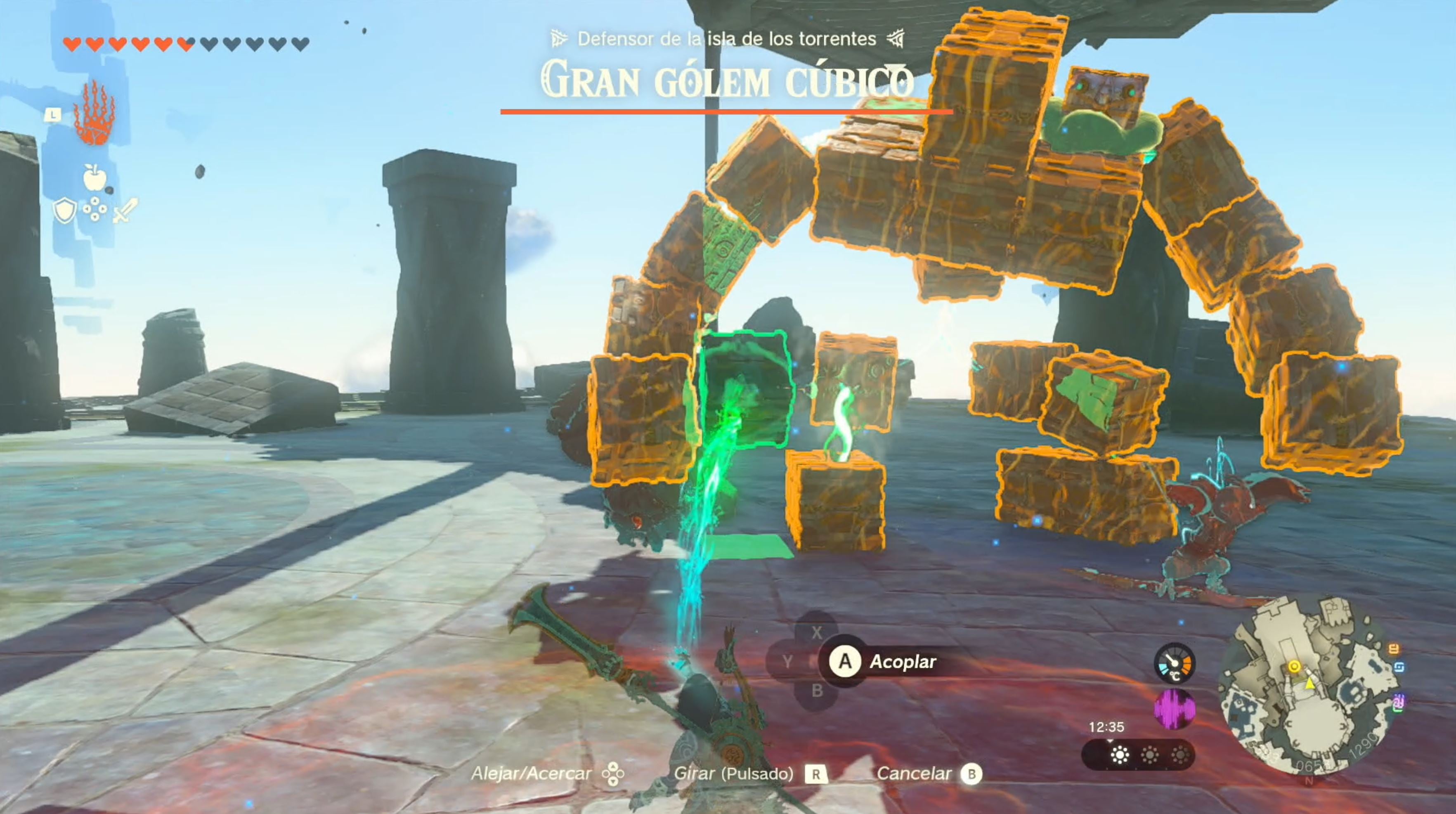 Cómo derrotar a los Golems Cúbicos en The Legend of Zelda: Tears of the ...