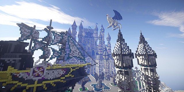 Some of these Minecraft Floating Island builds are amazing | VG247