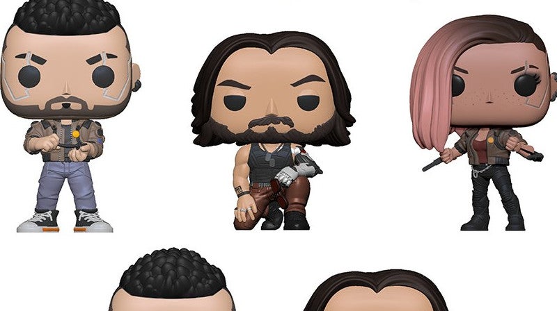Cyberpunk 2077 z serią figurek Funko Pop. Postać Keanu Reevesa w formie ...
