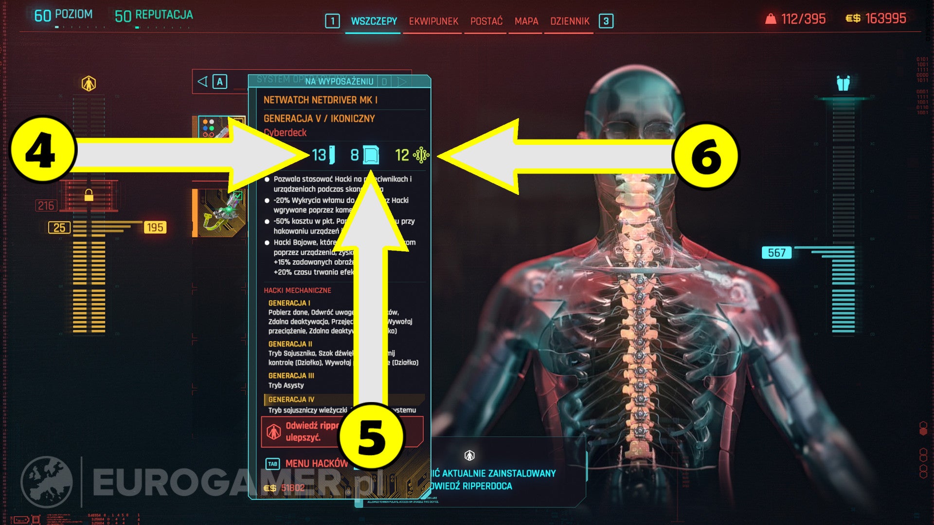 Cyberpunk 2077 - cyberdeck, wymiana i ekwipowanie Hacków | Eurogamer.pl