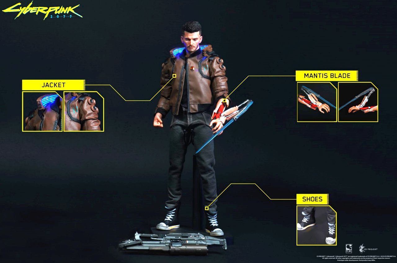 Own a version of V from Cyberpunk 2077 in action-figure form | VG247