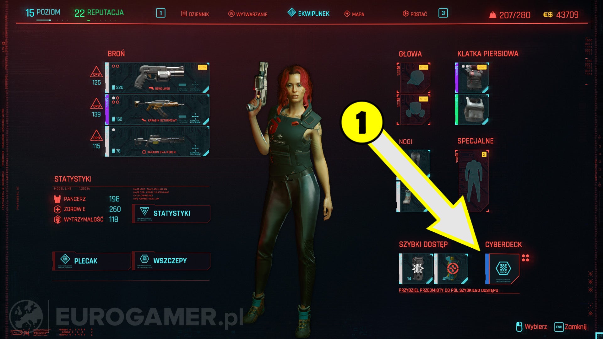 Cyberpunk 2077 - cyberdeck, wymiana i ekwipowanie Hacków | Eurogamer.pl