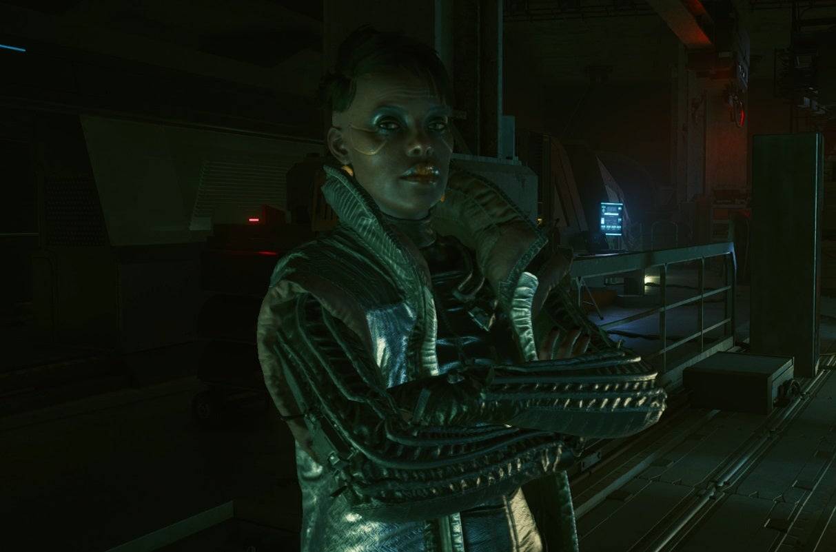 Cyberpunk 2077 - Czynnik ludzki: Brigitte, głęboka sieć | Eurogamer.pl