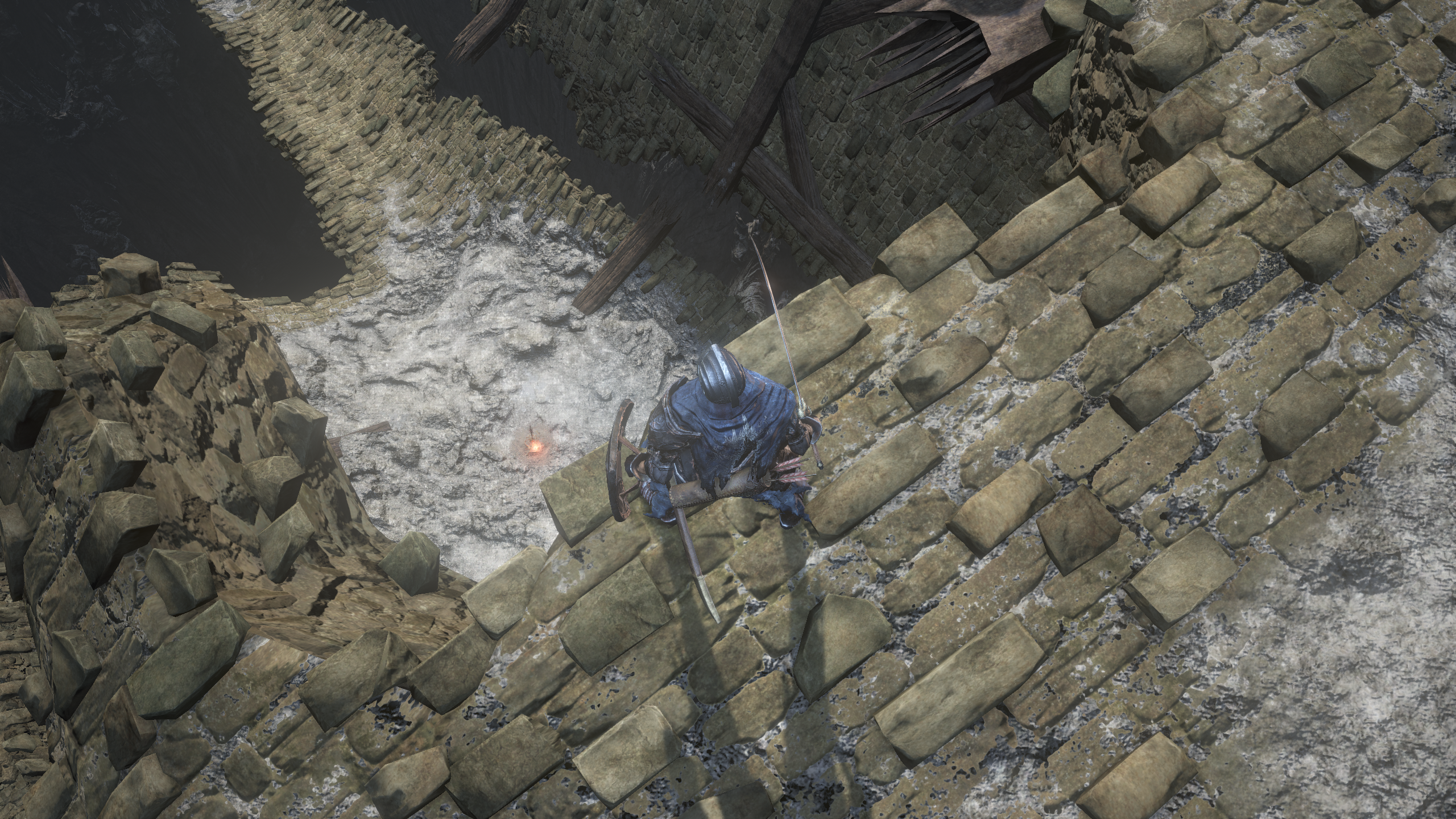 Dark Souls 3: Ringed City - Earthen Peak Ruins, Desert Pyromancer Zoey ...