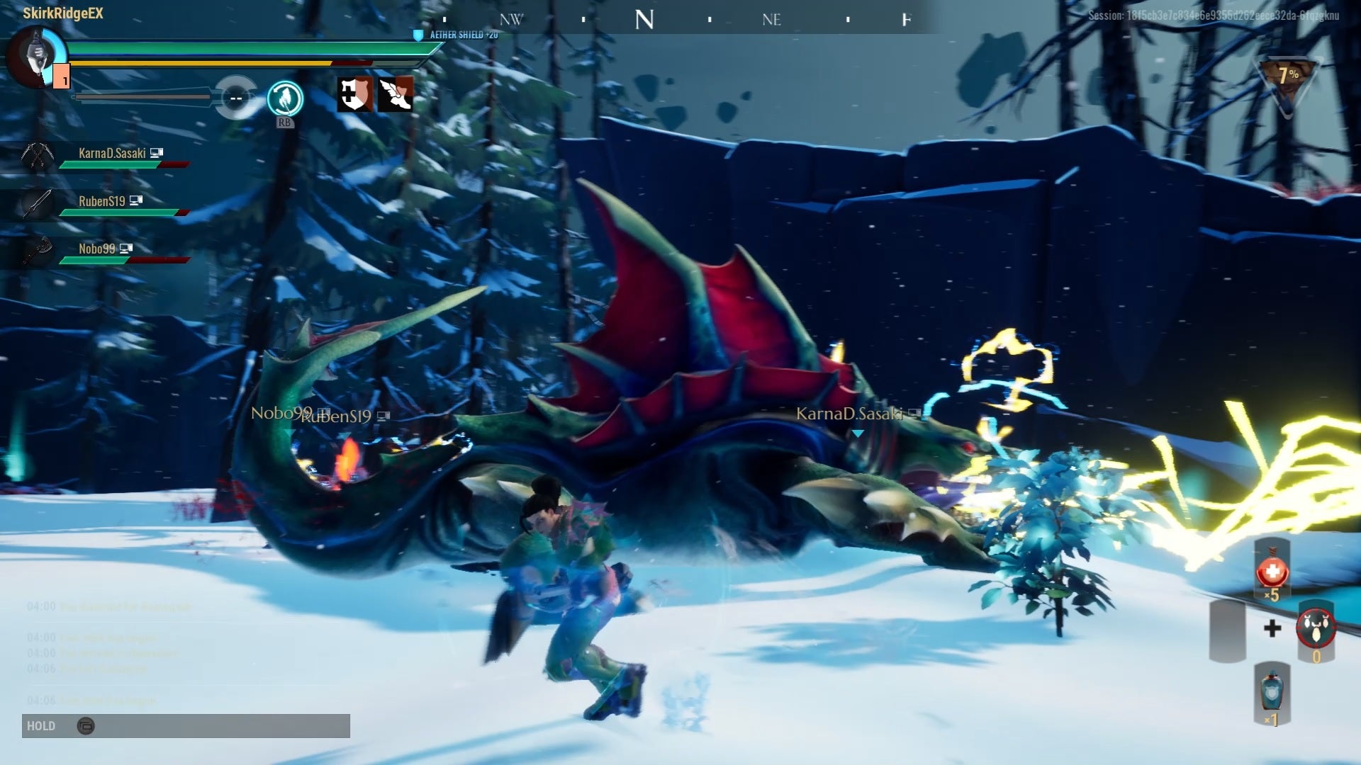 Dauntless Drask - how to kill it | Rock Paper Shotgun