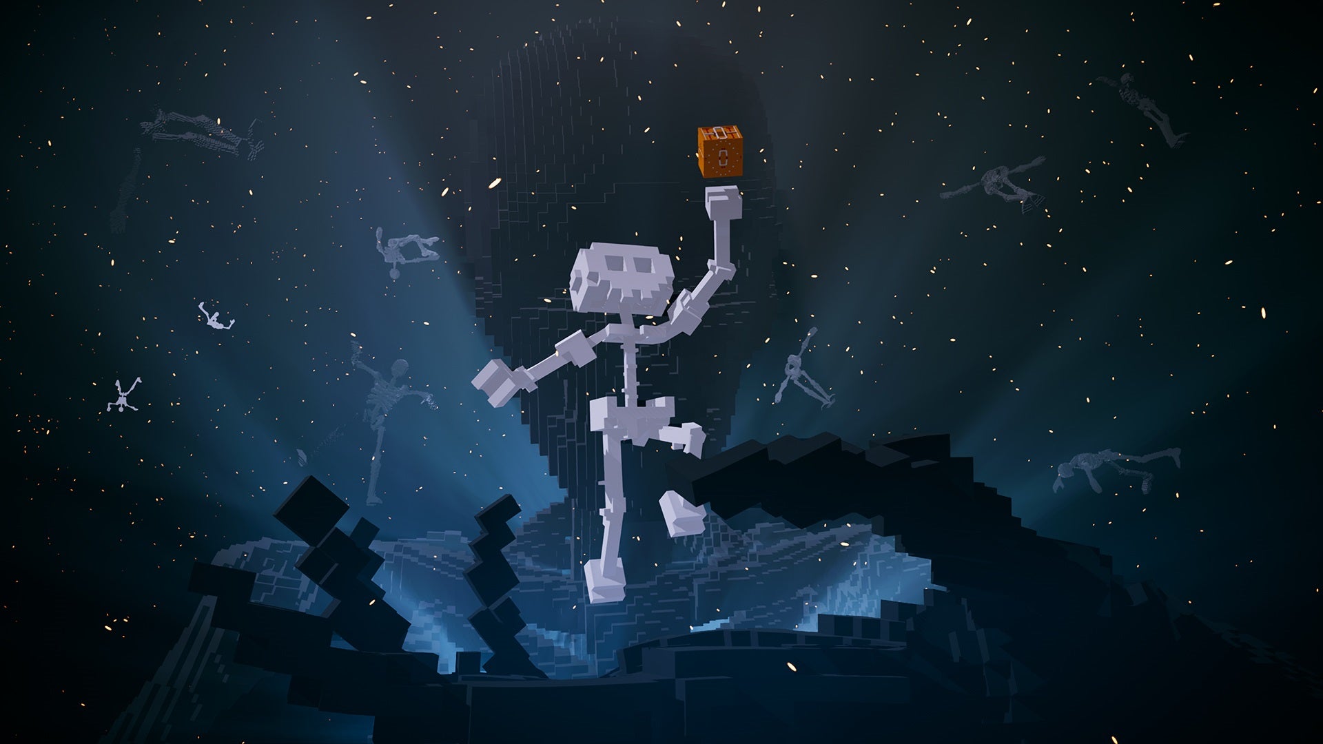 Skeleton Wallpaper Minecraft