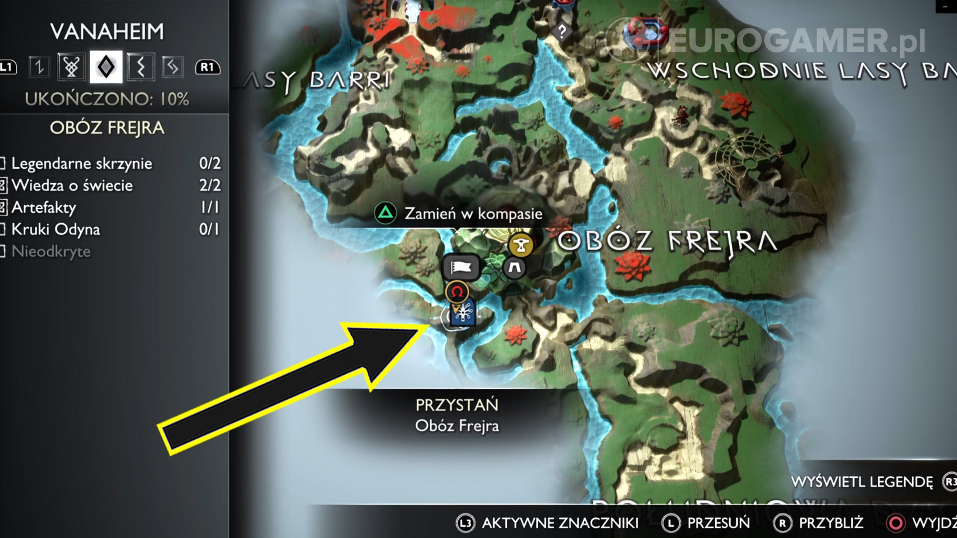 God of War Ragnarok - Delta Rzeczna, Vanaheim: znajdźki i sekrety ...