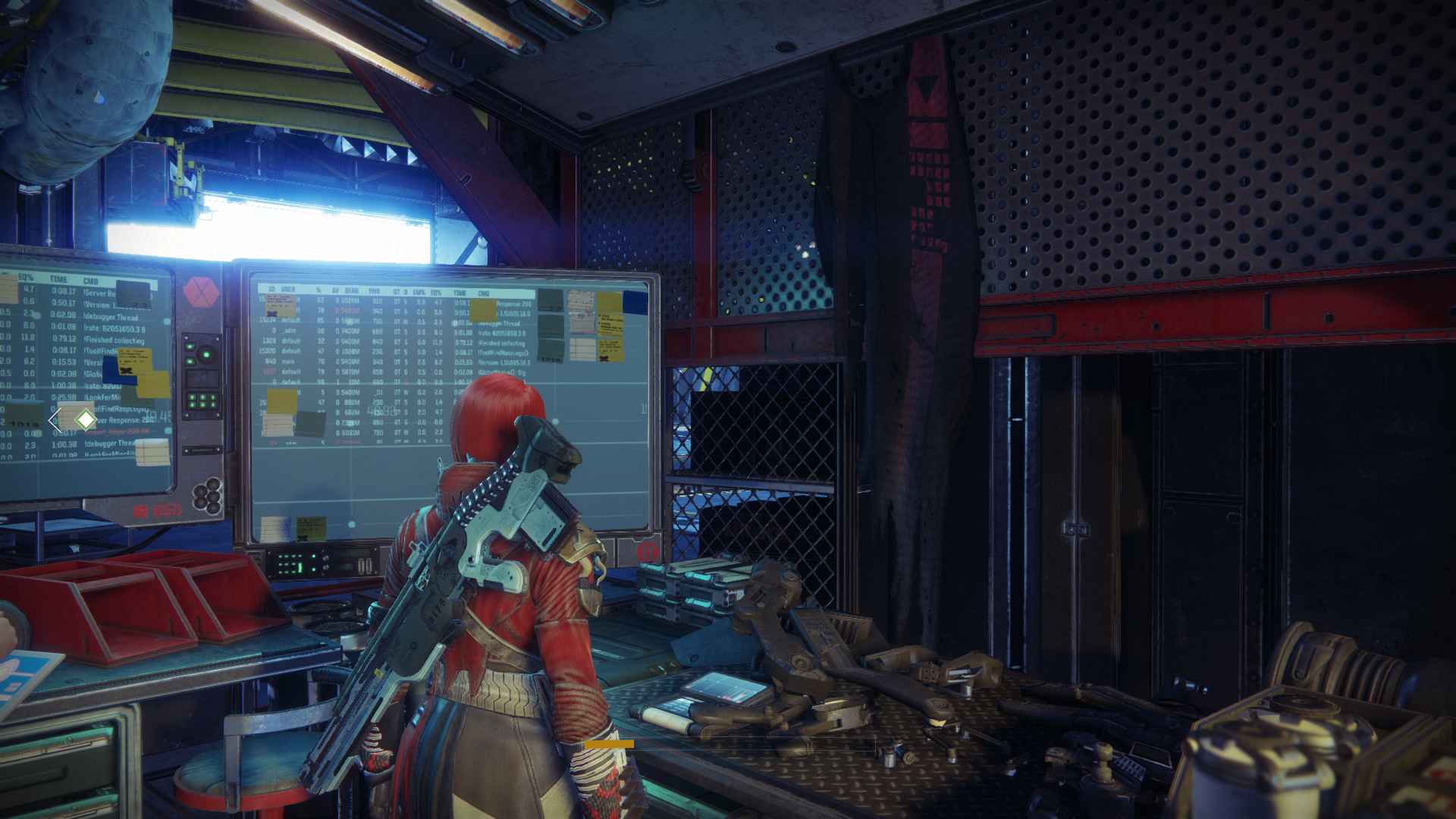 Destiny 2: Forsaken - Cayde-6's cloak is hanging in Holliday's hangar ...