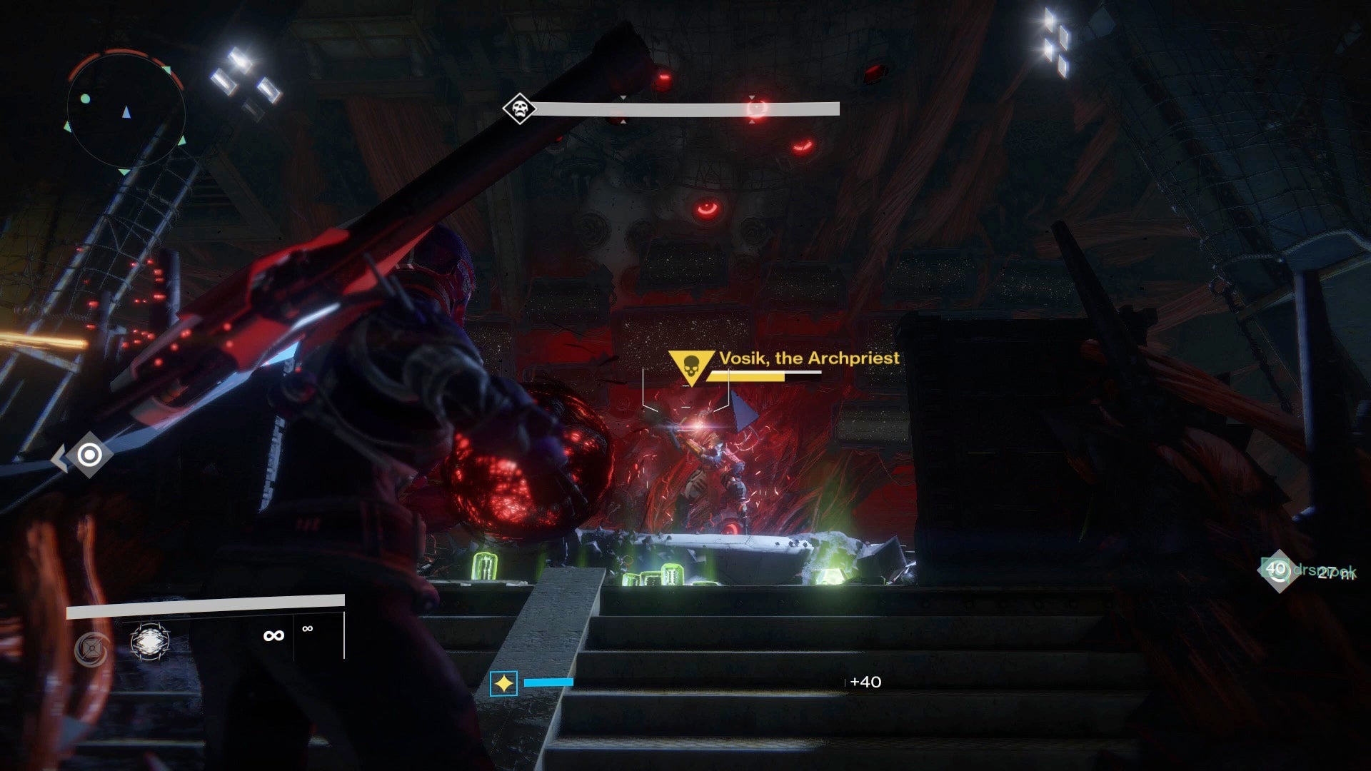 Destiny Wrath of the Machine Vosik boss - How to beat the Archpriest ...