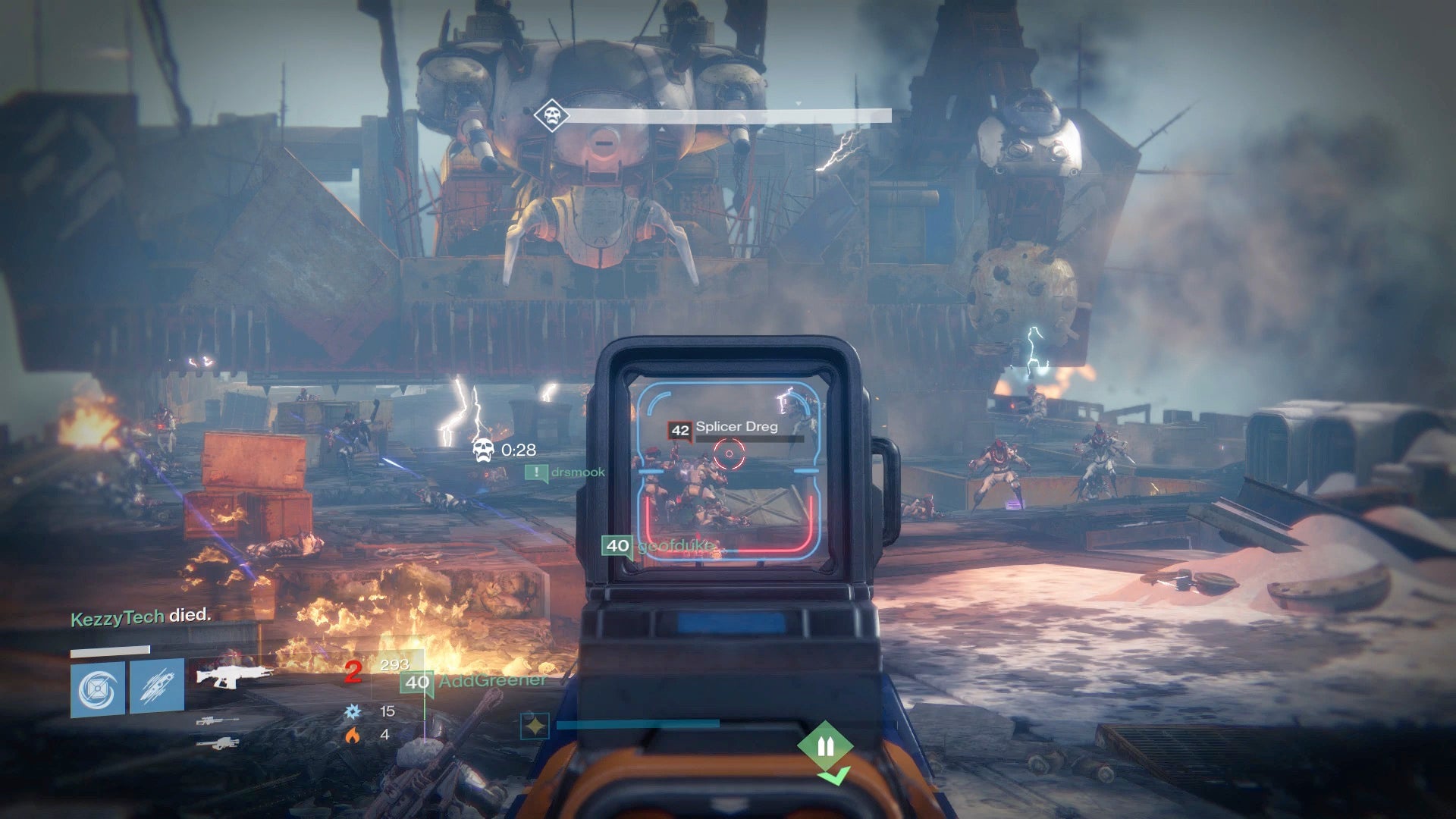 Destiny Wrath of the Machine Siege Engine boss - How to repair, use ...