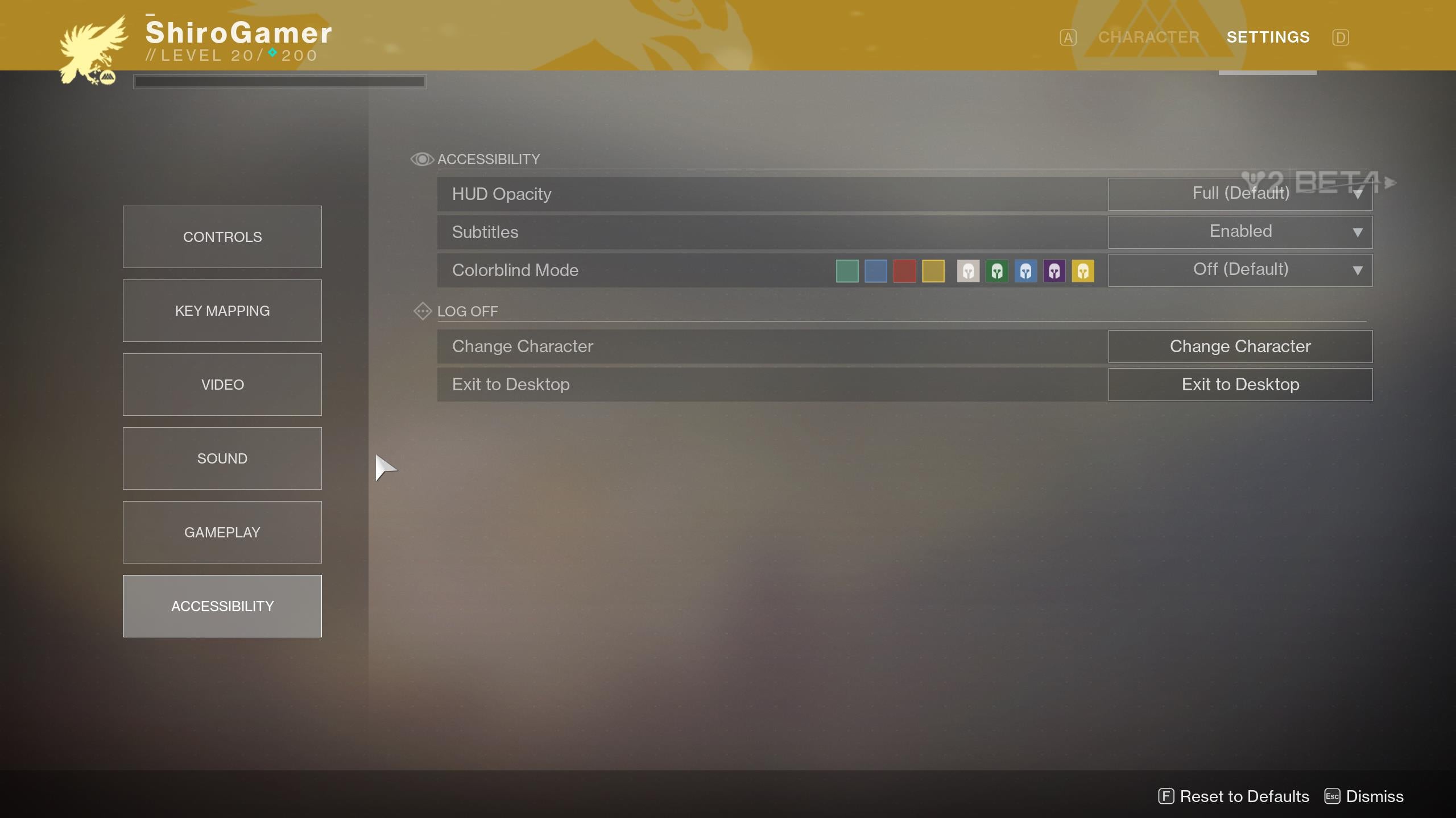 The Destiny 2 PC beta has an impressive settings menu - see the full ...