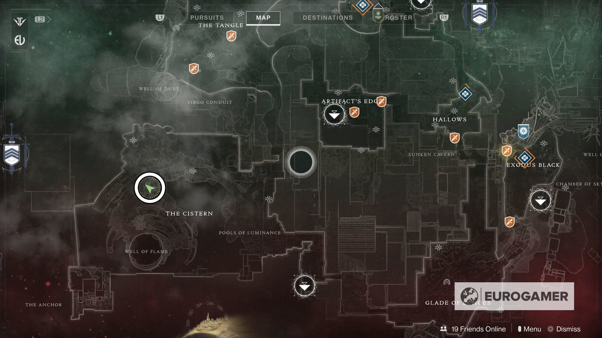Destiny 2 - The Conflux, The Carrion Pit, The Rift locations in The ...