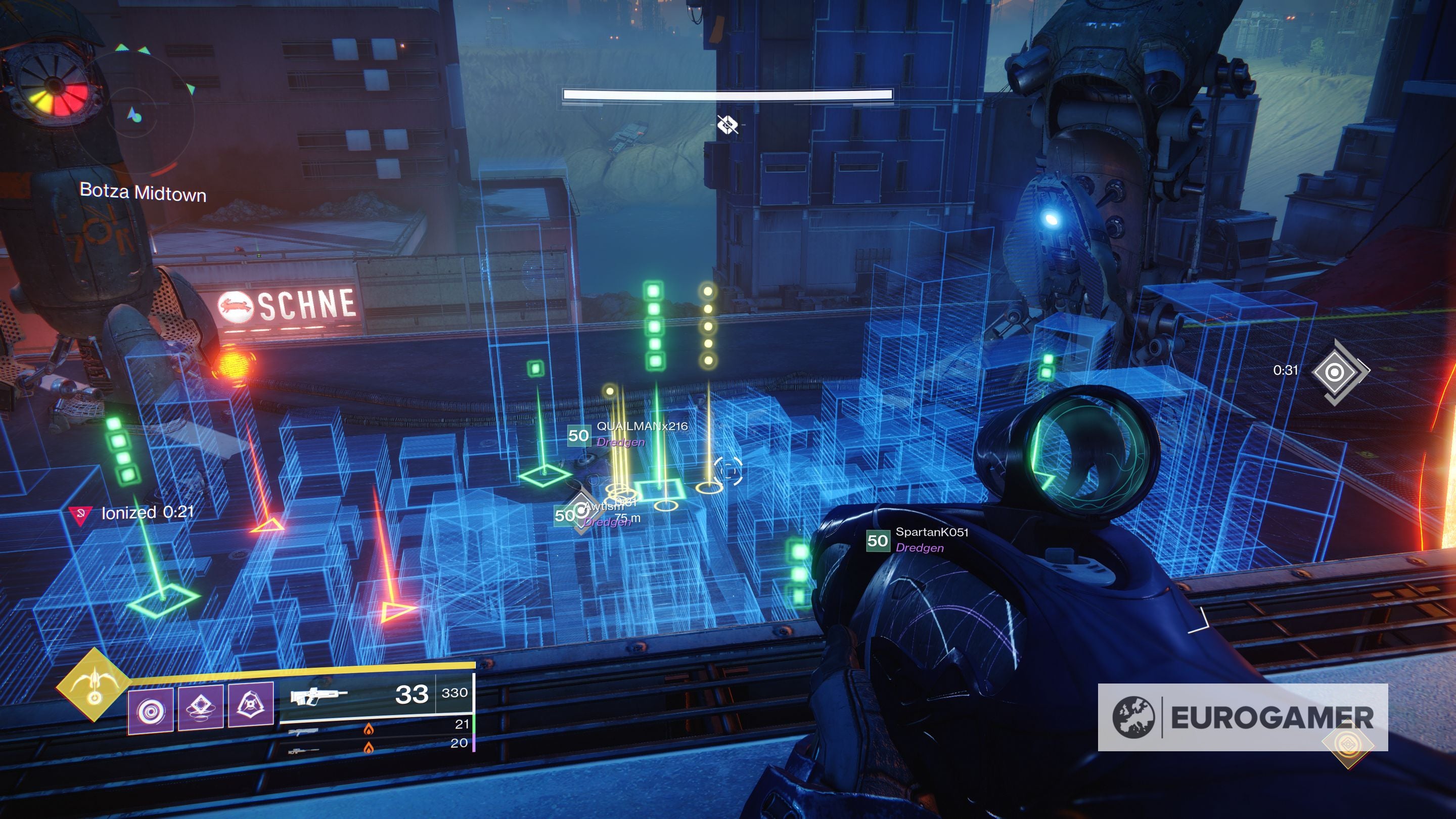 Destiny 2 Botza District strategy, Radiant Batteries and Berserker ...