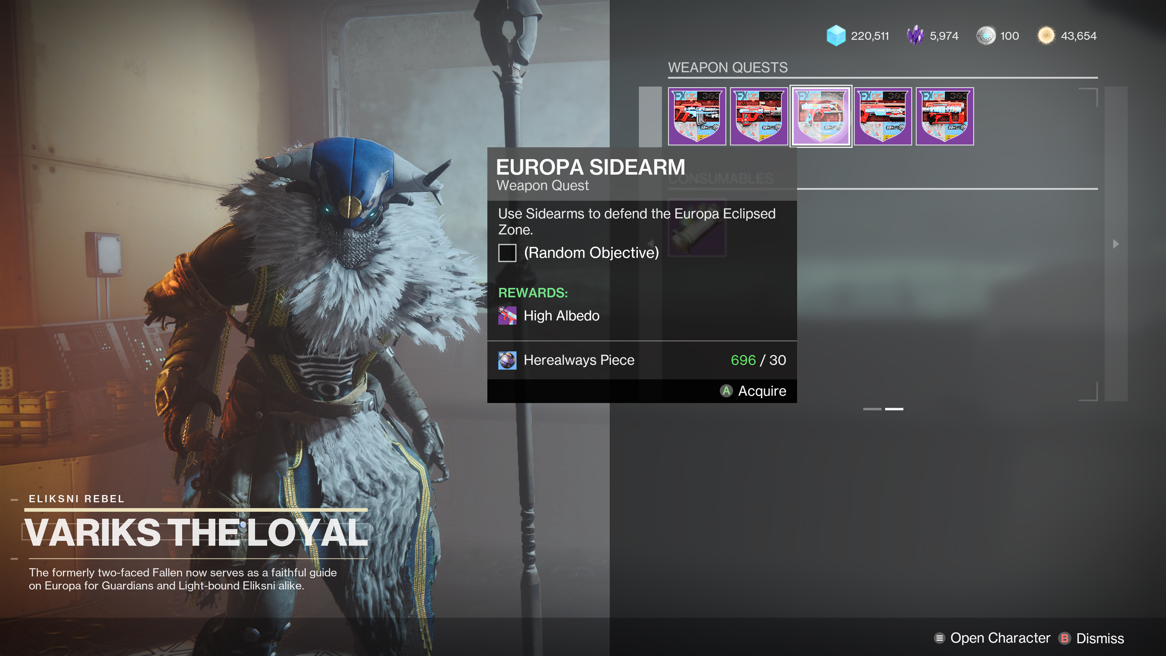 Destiny 2 High Albedo god roll and drop location | Eurogamer.net