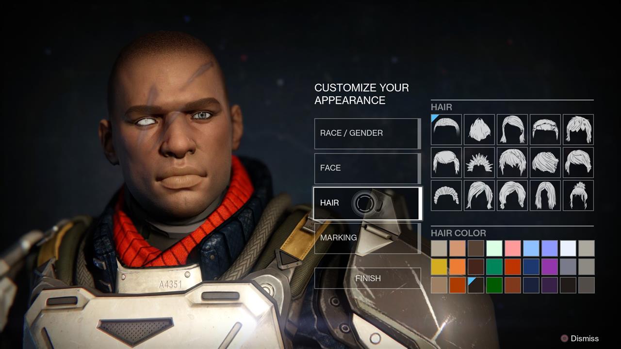 Destiny Character Creation