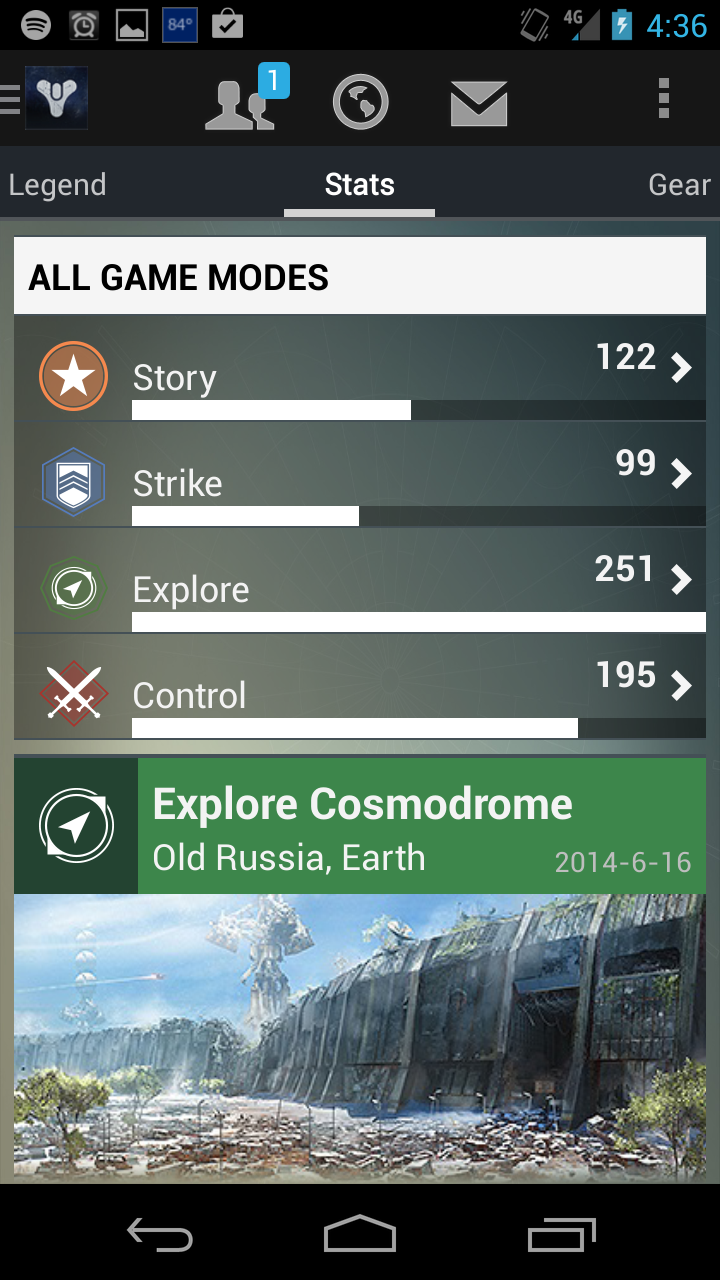 This is what the Destiny companion app does | VG247