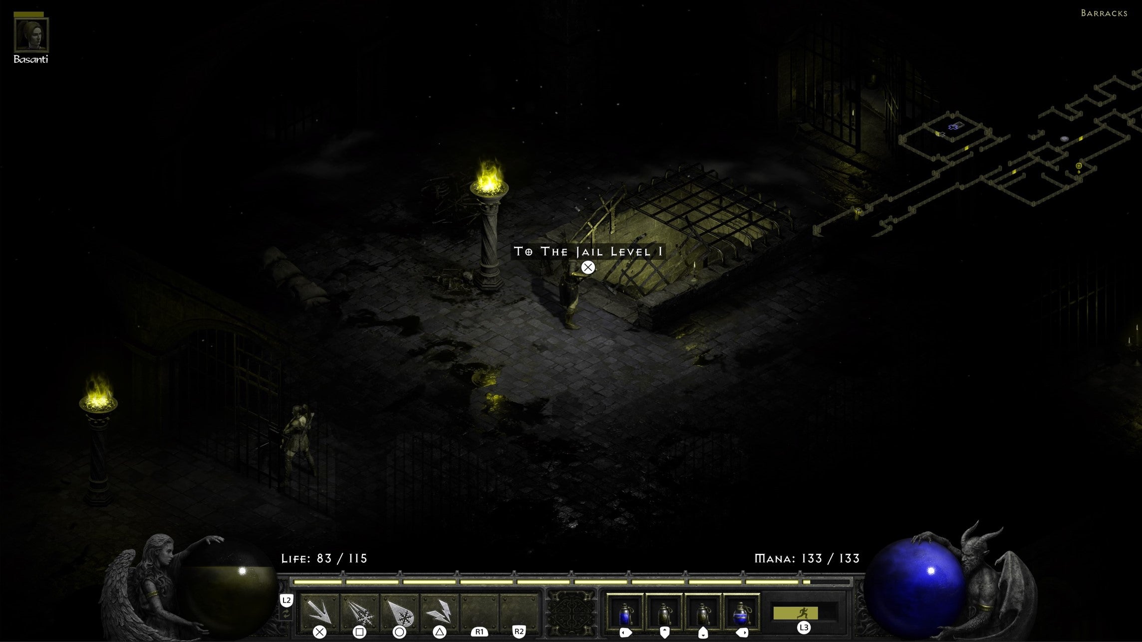 Diablo 2 Catacombs | Where are the Monastery Catacombs in Diablo 2 ...