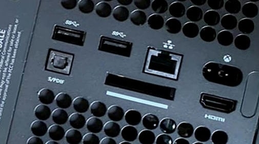 Xbox Series X rear port set-up revealed in new prototype leak ...