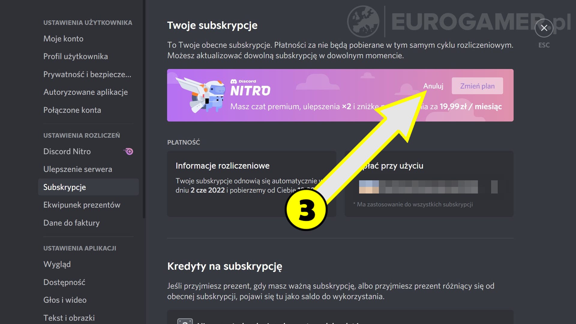 Discord - jak anulować subskrypcję Nitro | Eurogamer.pl Discord - jak anulować subskrypcję Nitro | Eurogamer.pl
