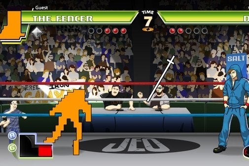 Divekick's final character is The Fencer from Nidhogg | Eurogamer.net