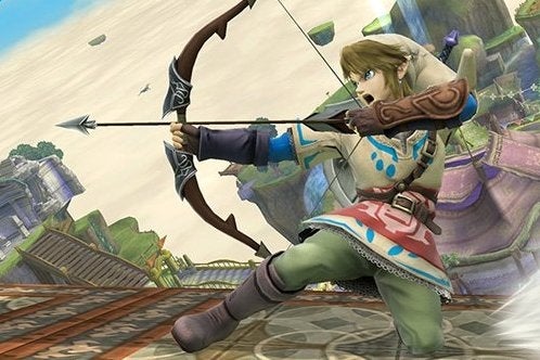 Super Smash Bros Wii U Link