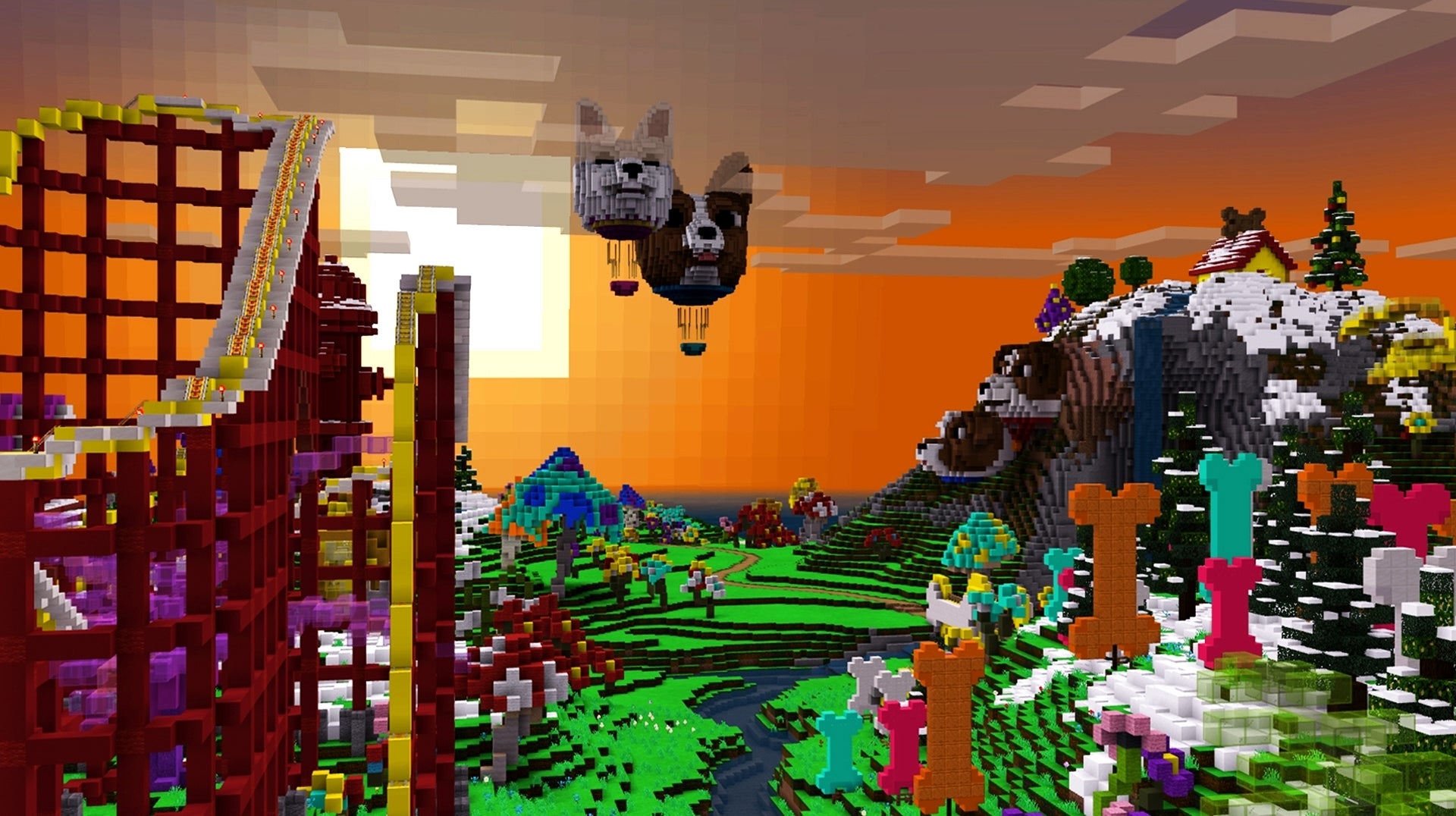 Minecraft schickt euch mit Dogtopia in ein neues, kostenloses ...