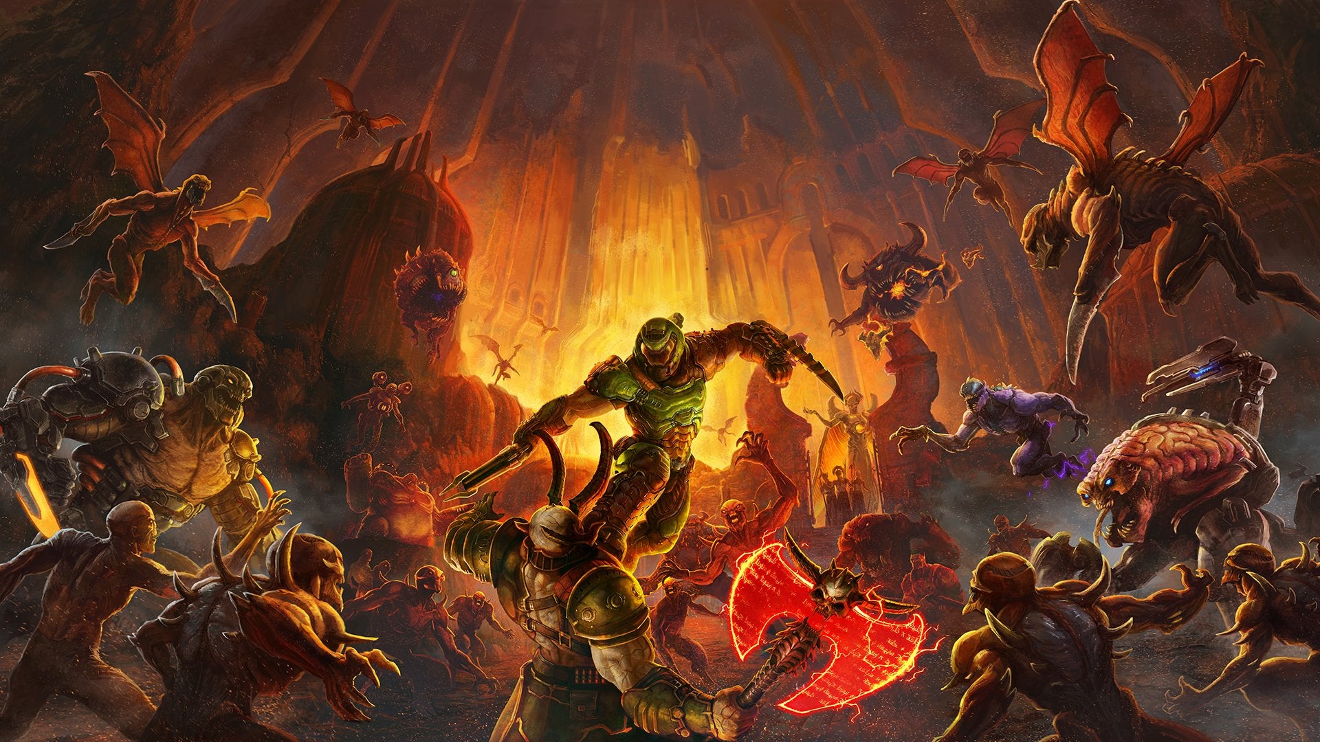 Doom Eternal's multiplayer pits 2 demons vs. 1 slayer | Rock Paper Shotgun