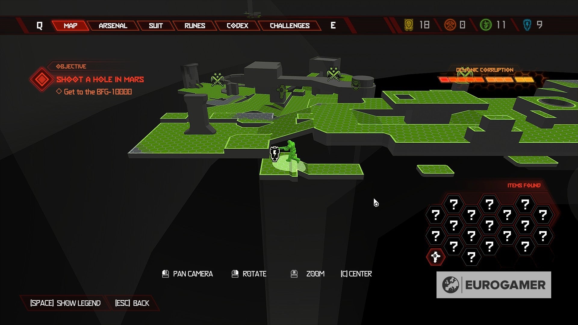 Doom Eternal - Mars Core collectable locations | Eurogamer.net