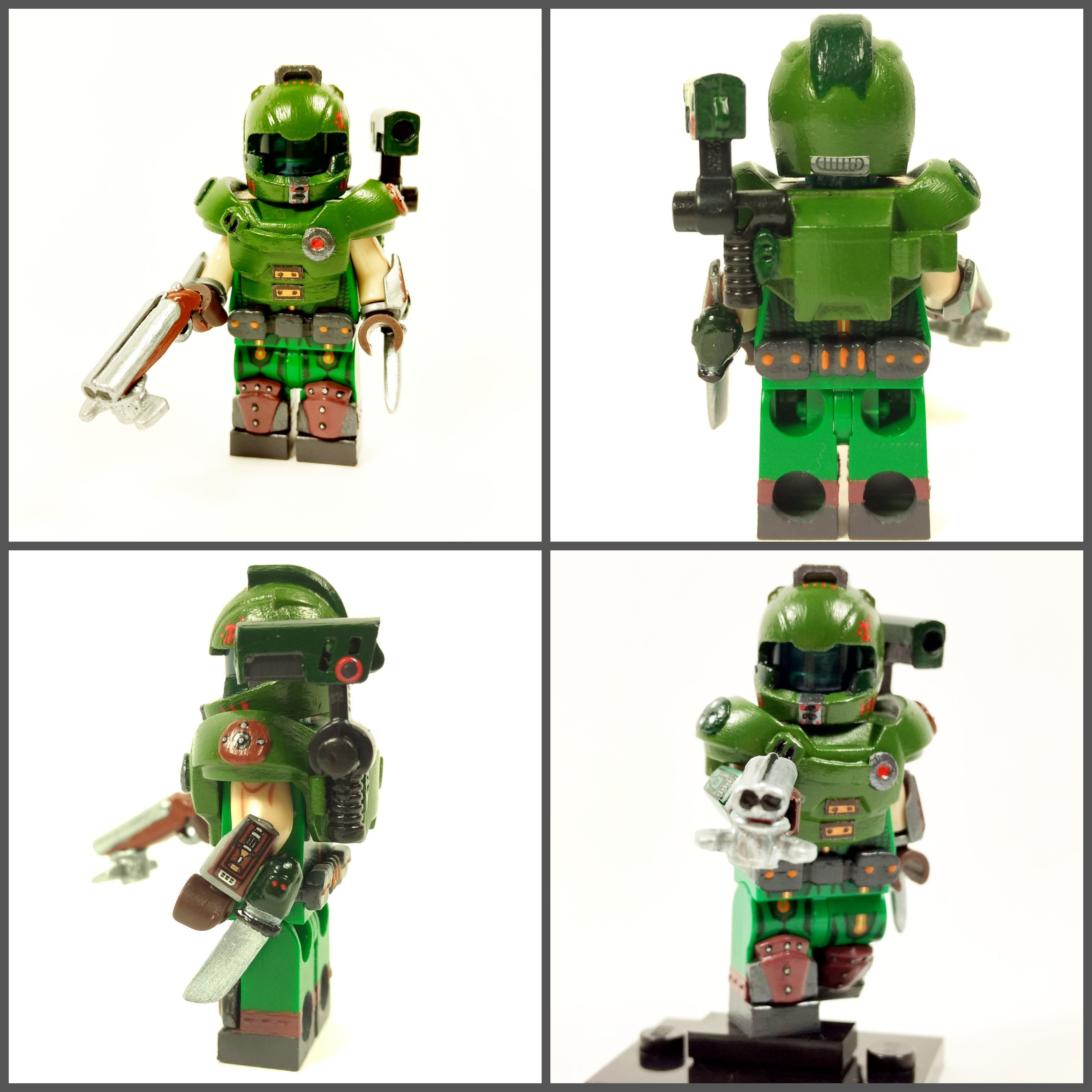 DOOM Slayer rivive in uno splendido set LEGO creato da un fan ...