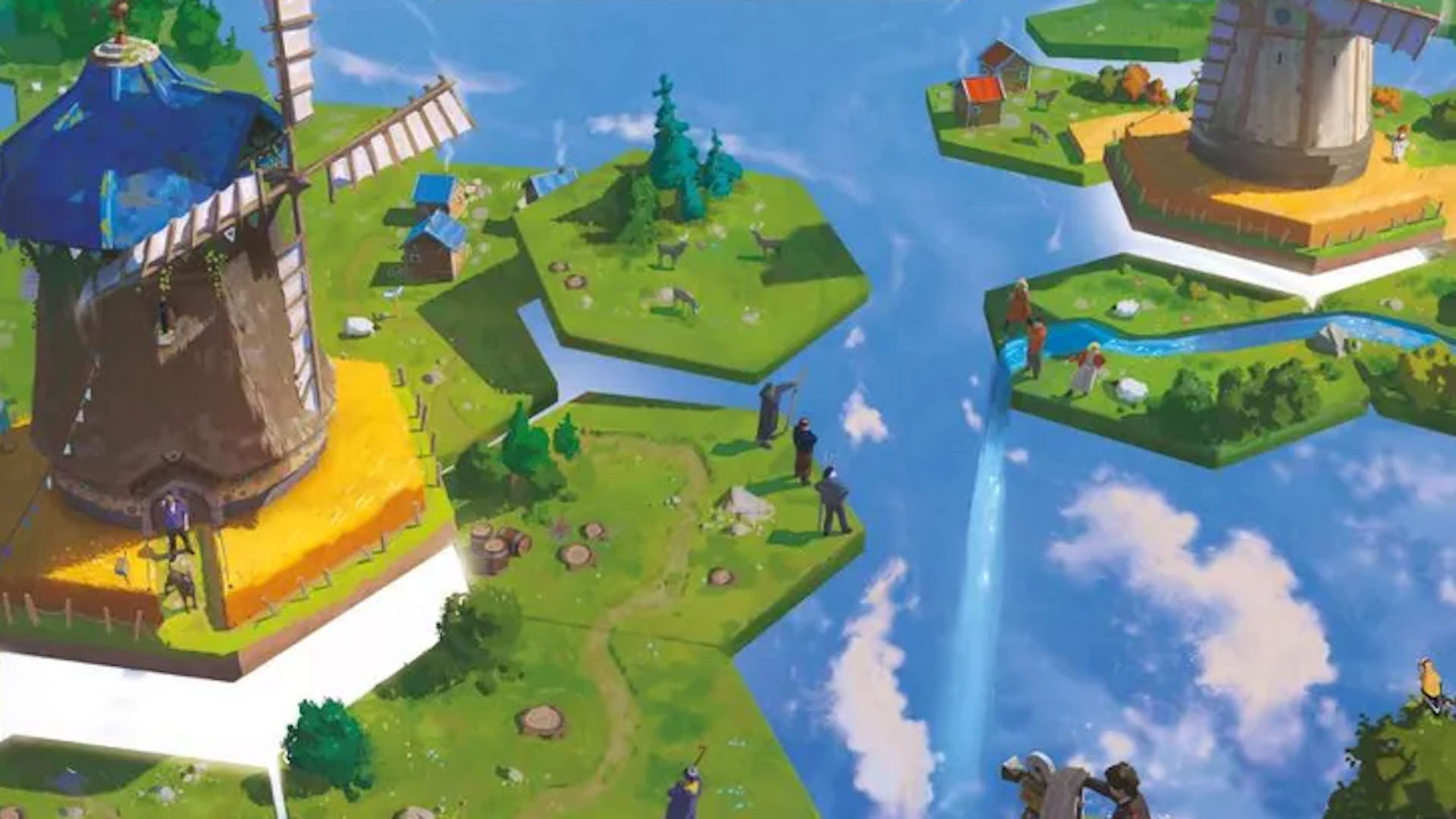 Dorfromantik board game sequel trades idyllic calm for a village ...