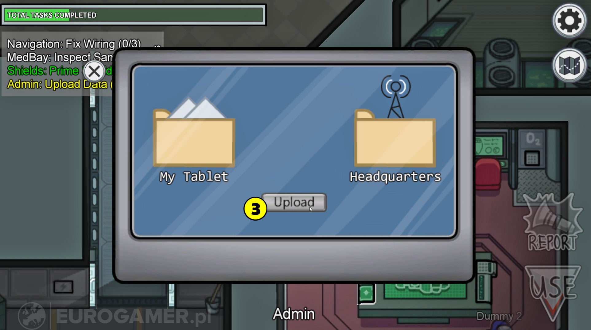 Among Us - zadanie (task): download data | Eurogamer.pl