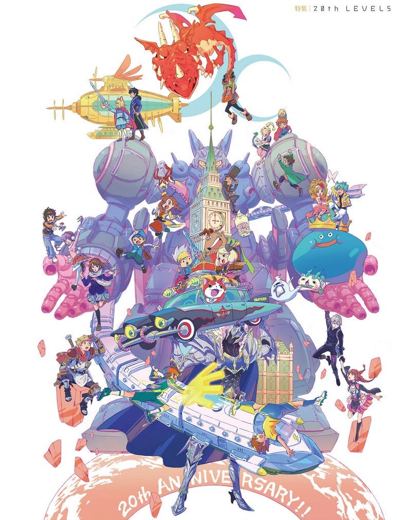 Level-5 apresenta arte para celebrar 20 anos | Eurogamer.pt