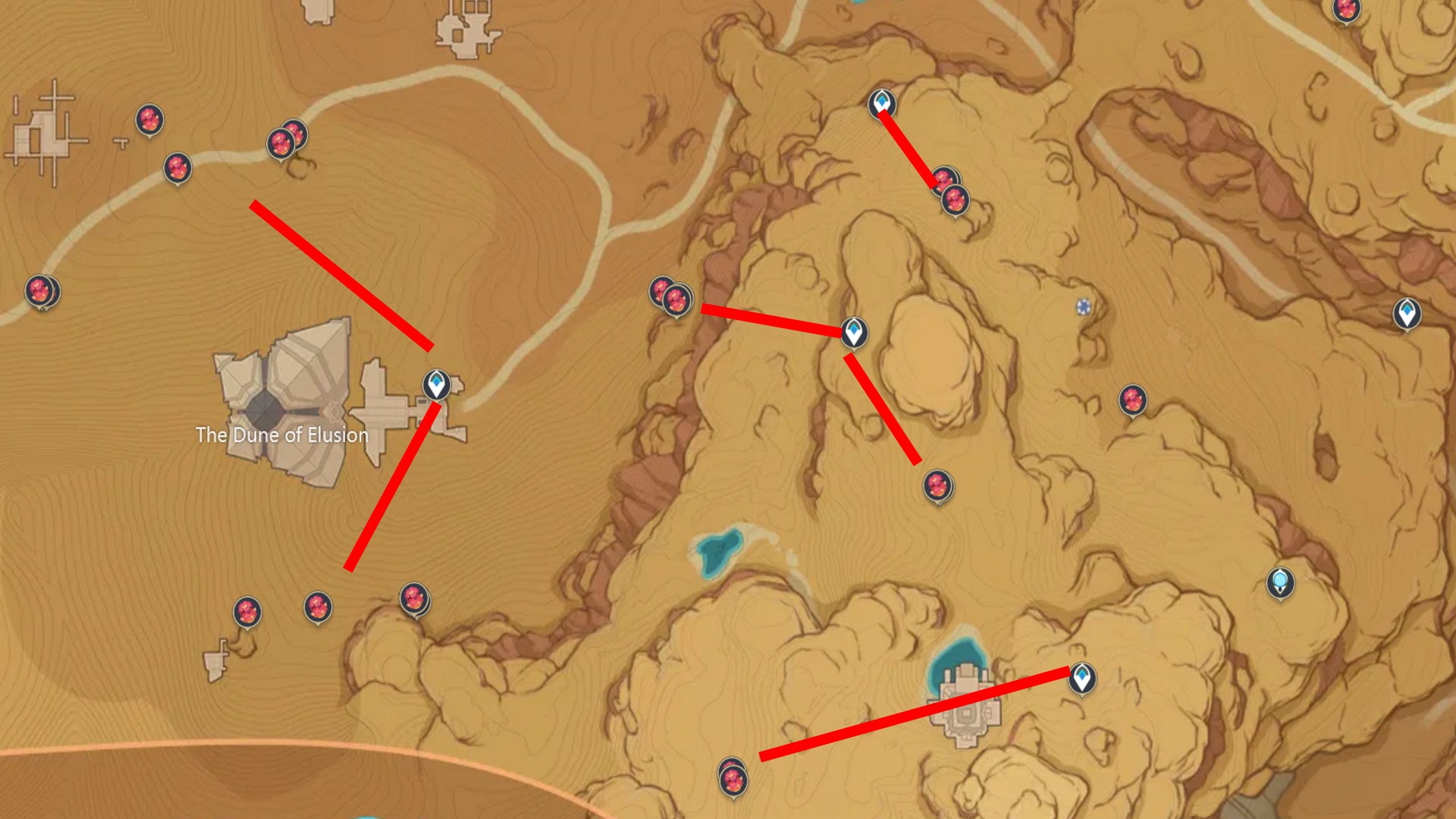 Genshin Impact all Redcrest locations and Redcrest farming routes | VG247