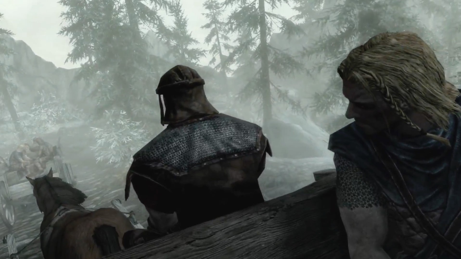 During development, Skyrim's iconic cart ride kept getting catapulted ...
