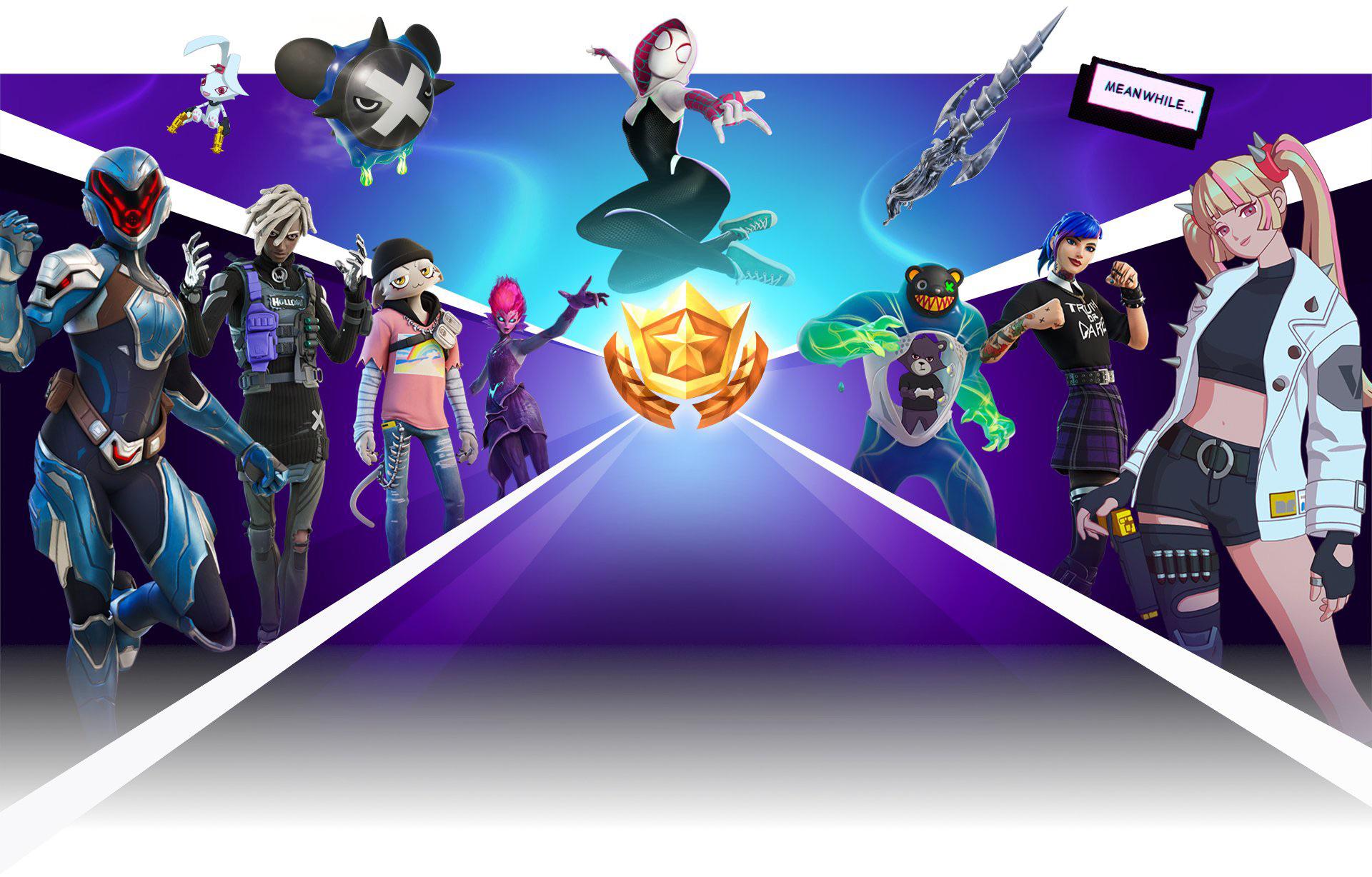 Fortnite Season 4 gameplay trailer toont effect Chrome op de nieuwe map ...