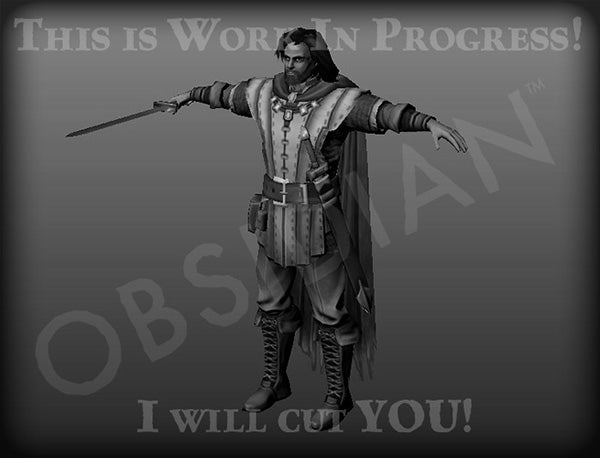 Obsidian flashes some Project Eternity leg: first renders and some more ...