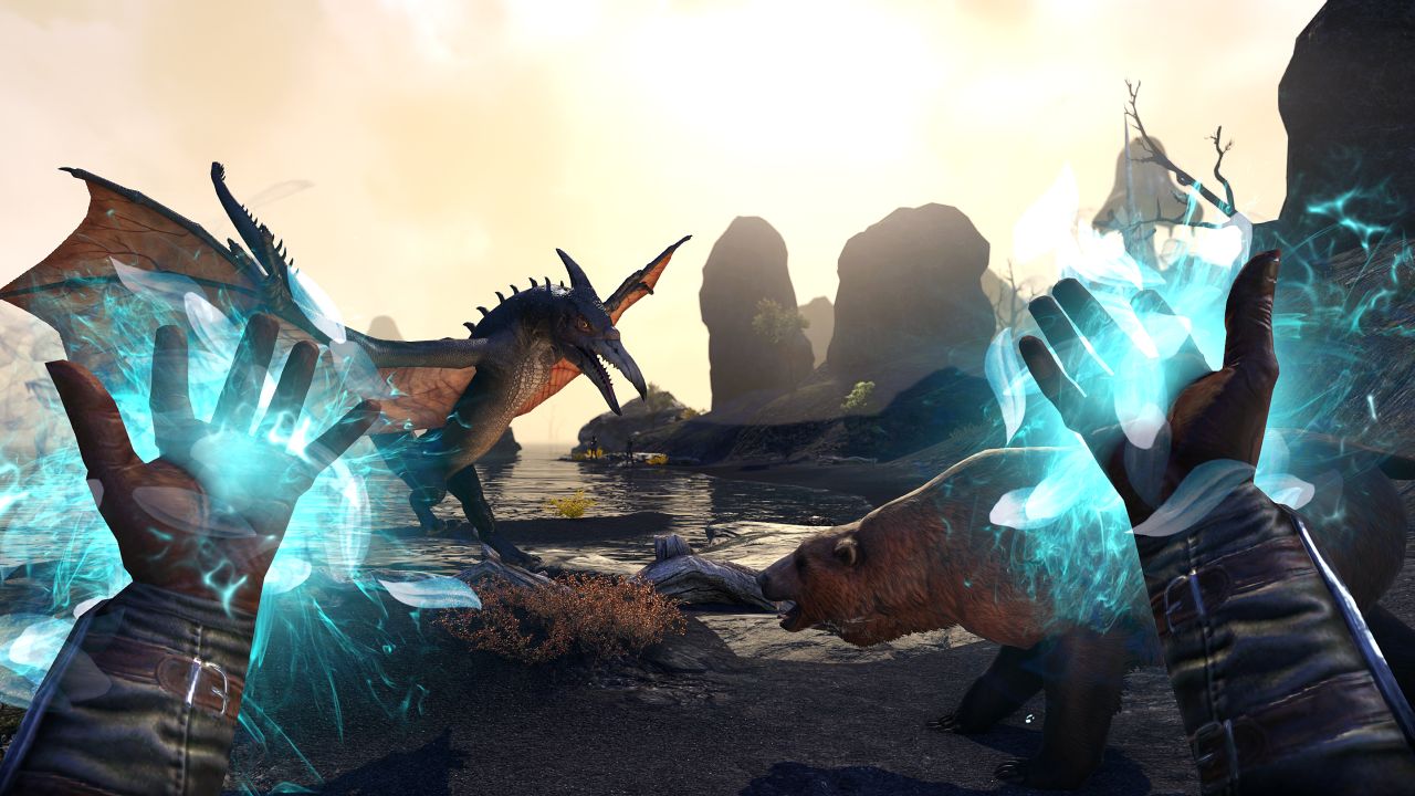 This Elder Scrolls Online gameplay video shows the Warden's nature ...