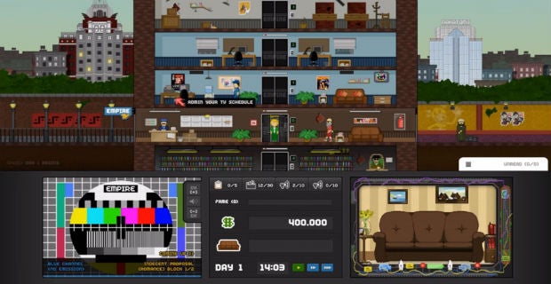 Empire TV Tycoon out now | Rock Paper Shotgun