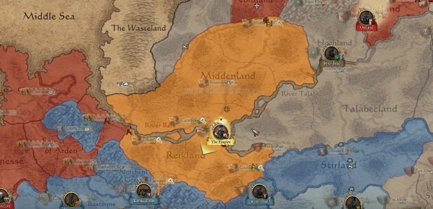 Empire Total War World Map