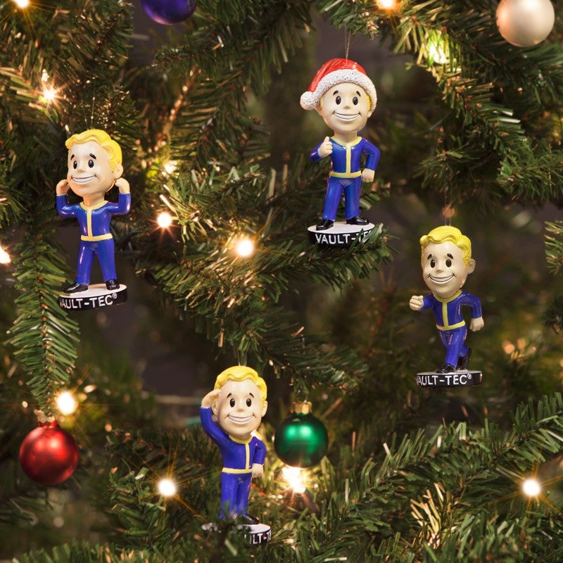 Have a Fallout Xmas with these Vault Boy tree decorations | VG247