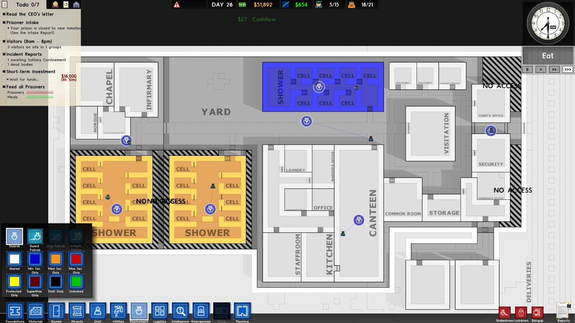Shawshank Prison Layout