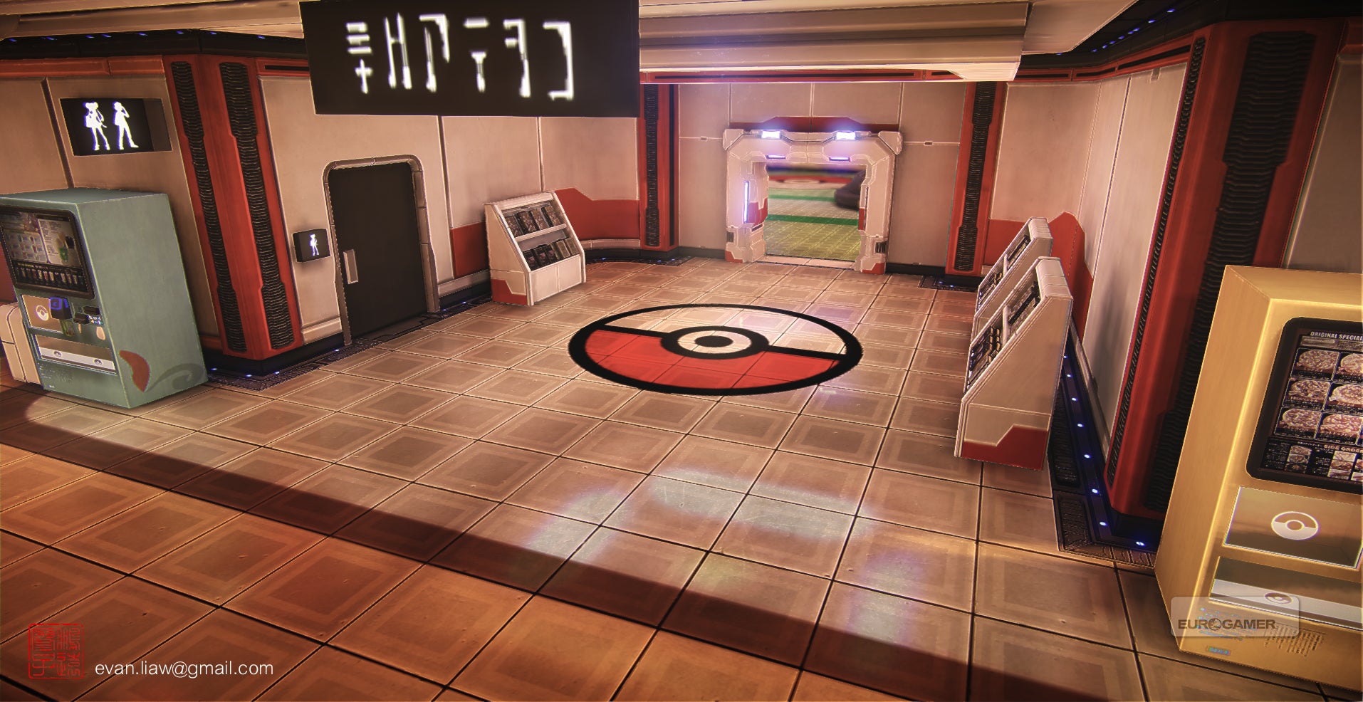 Recrean el Pokémon Center con el Unreal Engine | Eurogamer.es