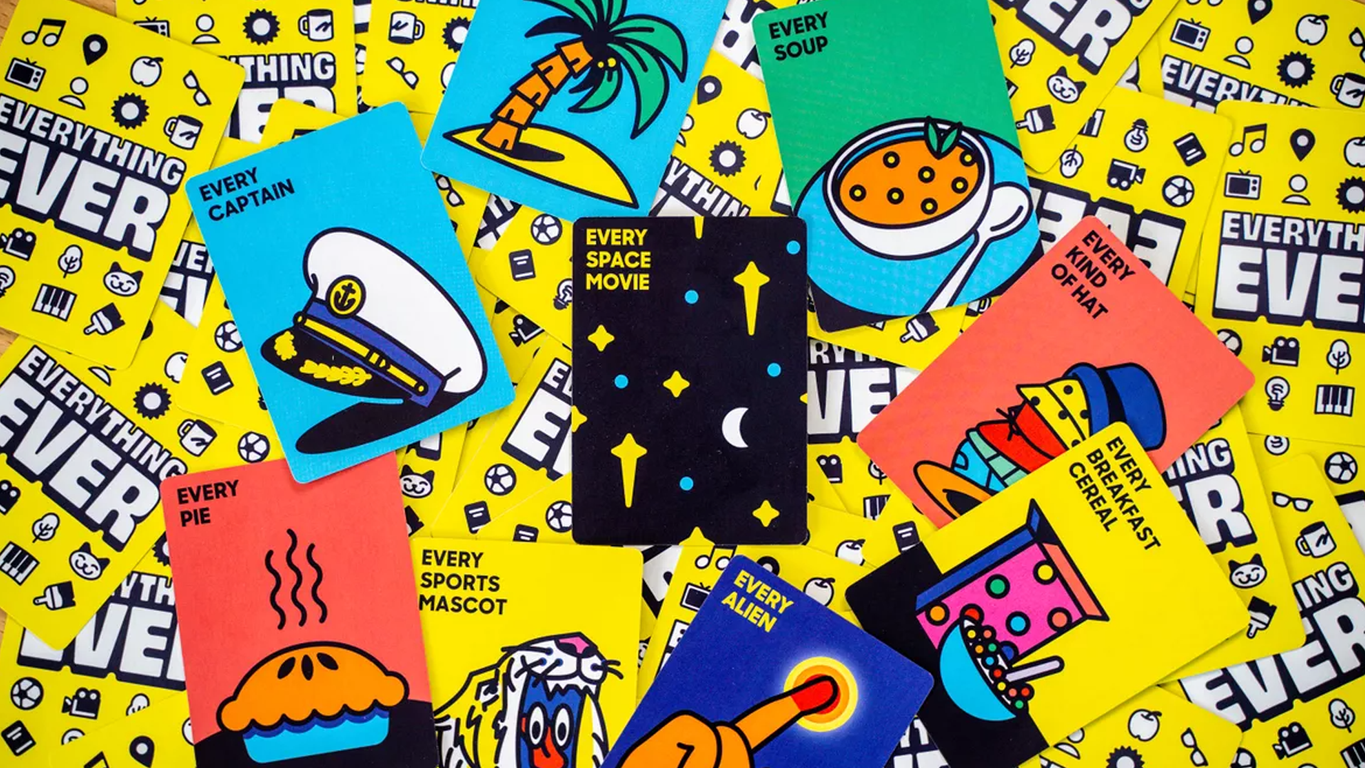 Everything Ever is a modern spin on the classic party game ...