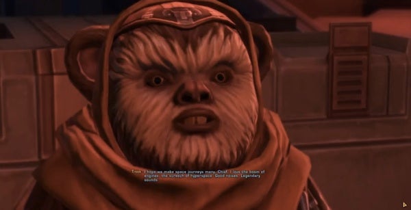 That's No Wicket: SWTOR's Ewok Companion Revealed | Rock Paper Shotgun