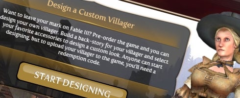Fable III website allows you to create your own villagers, add them to ...