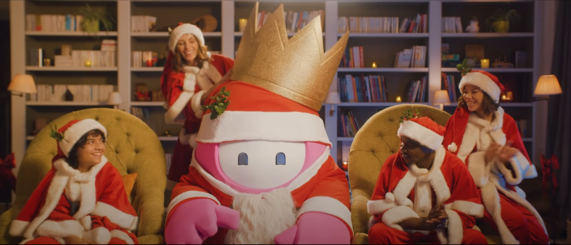 Fall Guys is giving all players a free Christmas-themed in-game outfit ...