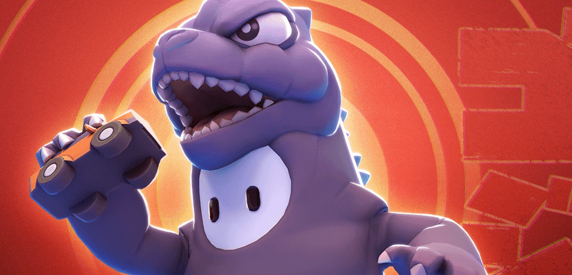 Fall Guys: Godzilla wird zum Jelly Bean! | Eurogamer.de