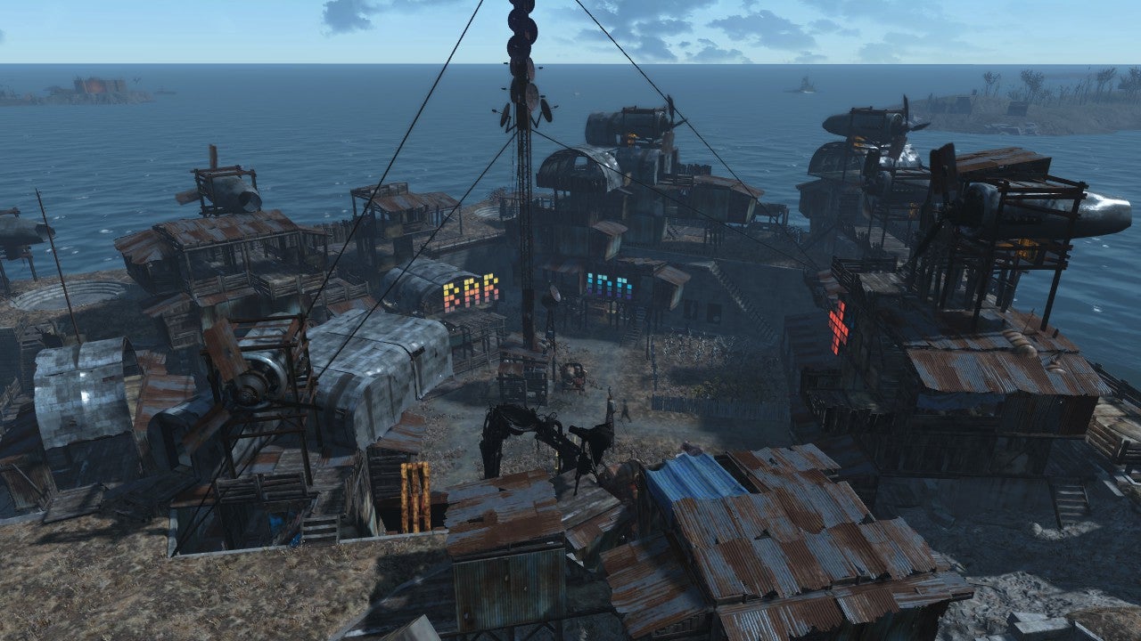 Fallout 4 base builders are using mods to create incredible settlements ...